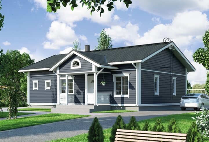 Prefab Huis 107 - Norges Hus prefab